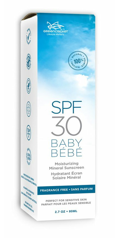 Buy Green Cricket SPF 30 Baby Moisturizing Mineral Sunscreen at Well.ca ...