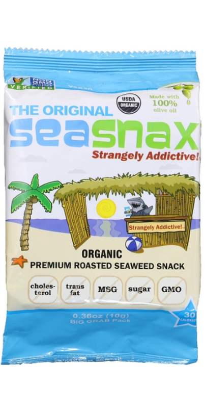Buy Sea Snax Big Grab & Go Organic Pack Original at Well.ca | Free ...