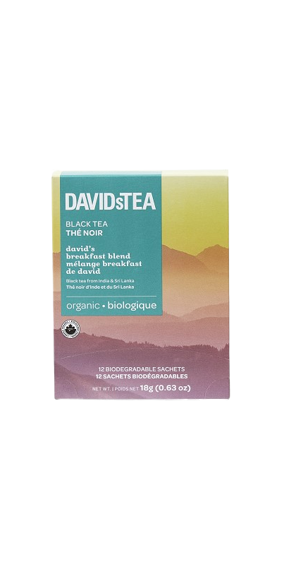 Achetez le mélange pour le déjeuner de David DAVIDsTEA sur Well.ca | Livraison gratuite à partir ...