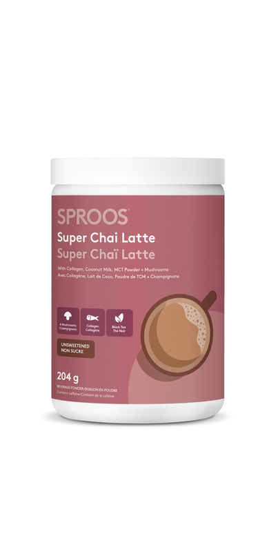Buy Sproos Super Chai Latte at Well.ca | Free Shipping $35+ in Canada