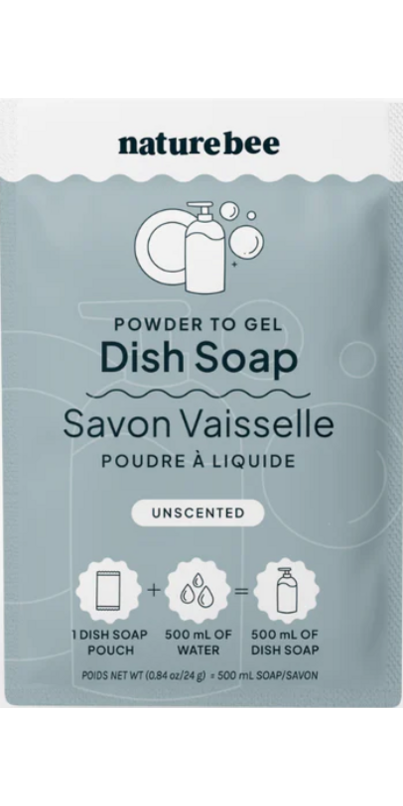 Buy Nature Bee Powder To Gel Dish Soap Unscented at Well.ca | Free ...