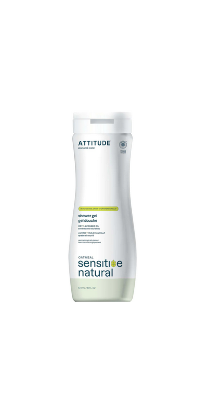 Achetez ATTITUDE Sensitive Skin Shower Gel Avoine et huile d’avocat ...