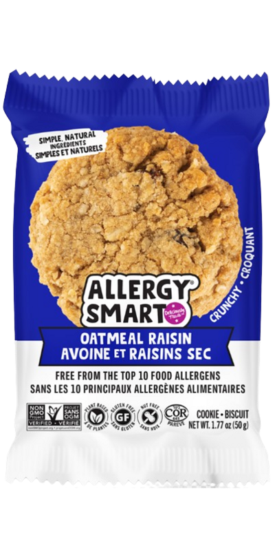 Buy Allergy Smart Cookie Oatmeal Raisin at Well.ca | Free Shipping $35 ...