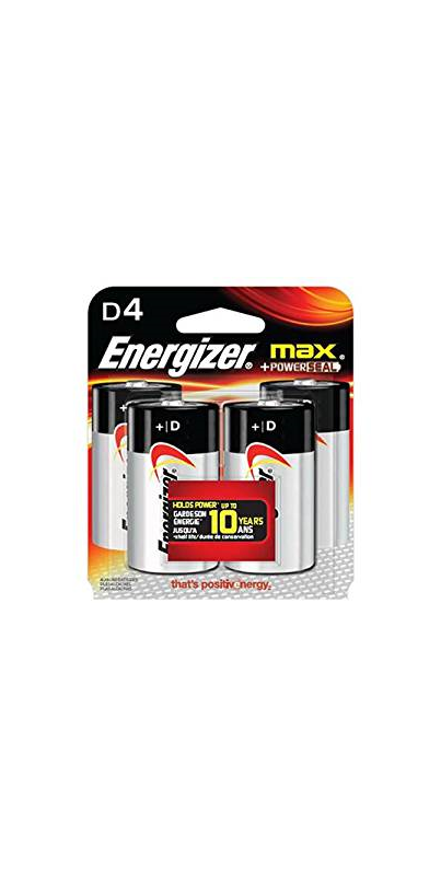Buy Energizer Multi D4 Batteries at Well.ca | Free Shipping $35+ in Canada
