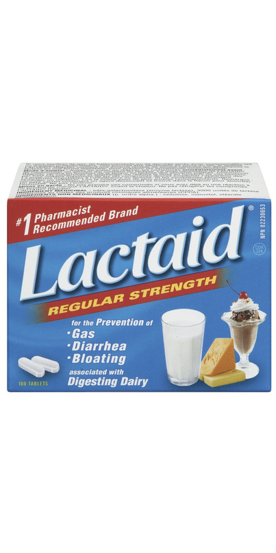 Buy Lactaid Regular Strength Tablets at Well.ca | Free Shipping $35+ in ...