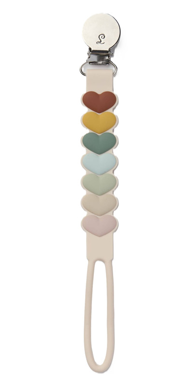 Buy Loulou Lollipop Pacifier Clip Beadless Sweetheart Multi at Well.ca ...