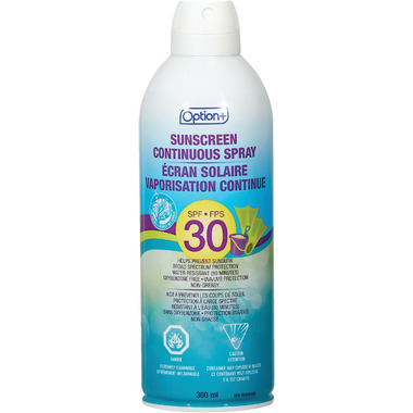 Buy Option+ Sunscreen Continuous Spray SPF 30 at Well.ca | Free ...